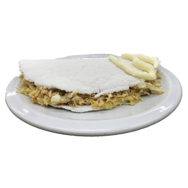 Tapioca frango com catupiry un - Supermercado Rio das Pedras